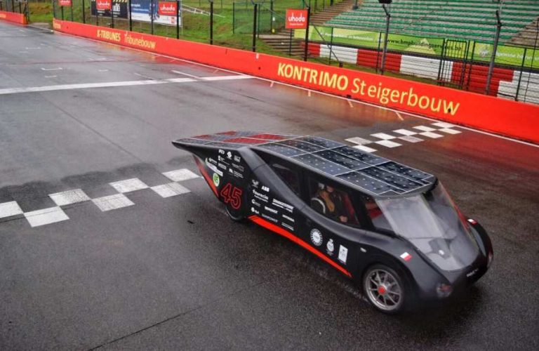 Solar car from Lodz University of Technology winner of 24-hour race ...
